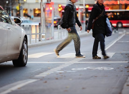 Cars and Pedestrians: A Conflict Where Both Sides Lose